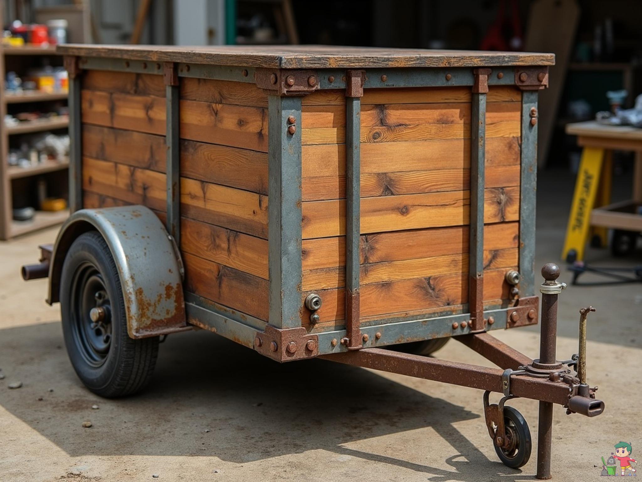 Fabriquer sa ridelle de remorque pour un transport durable